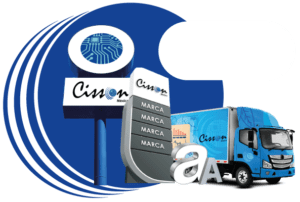 Cisson México | Anuncios luminosos | Imagen corporativa